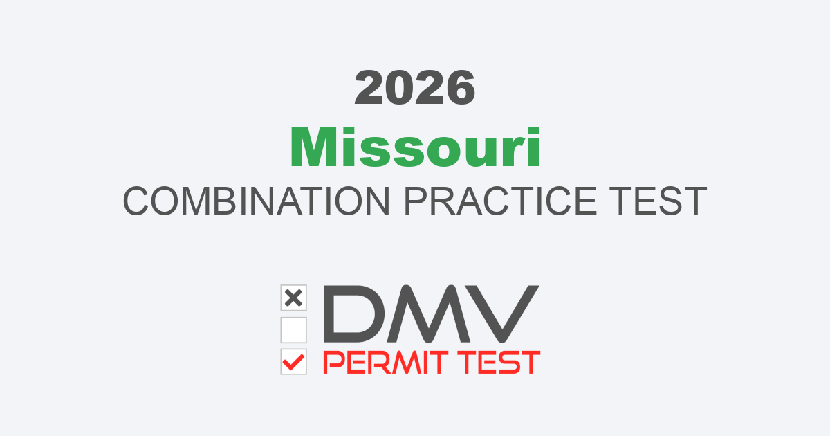 FREE Missouri Combination Practice Test (2026) - MO CDL Test