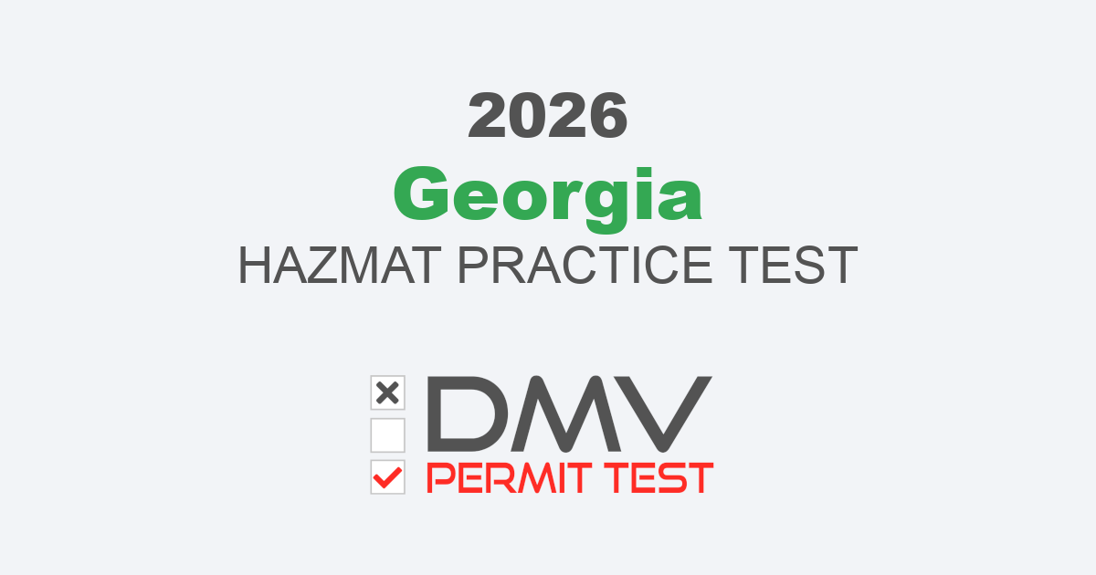 FREE HAZMAT Practice Test (2025) - GA CDL Practice Test