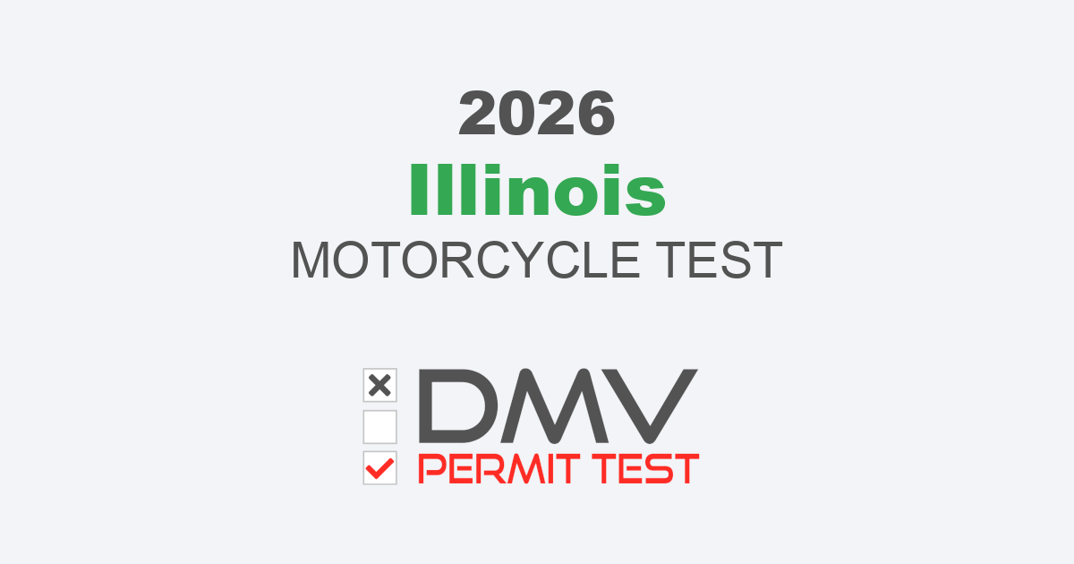 FREE Illinois Motorcycle Practice Test (2025) - IL DMV Test