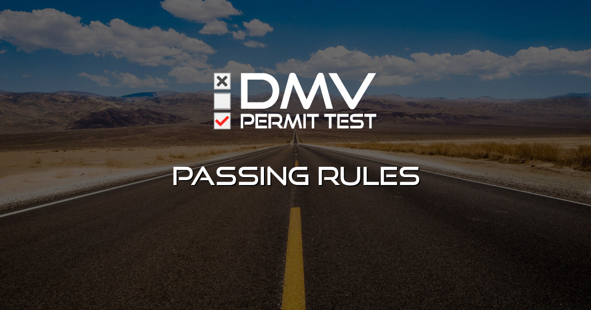 You may cross double yellow lines to pass another vehicle if the: