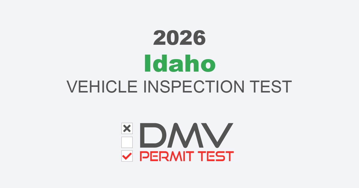 FREE Idaho CDL Pre-Trip Inspection Test (2026)