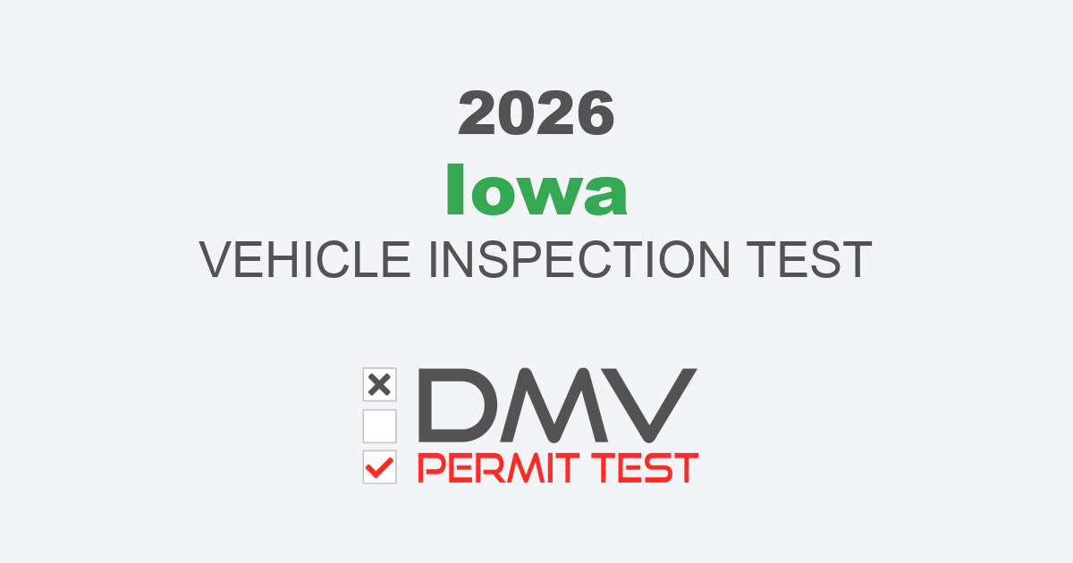 FREE Iowa CDL Pre-Trip Inspection Test (2026)