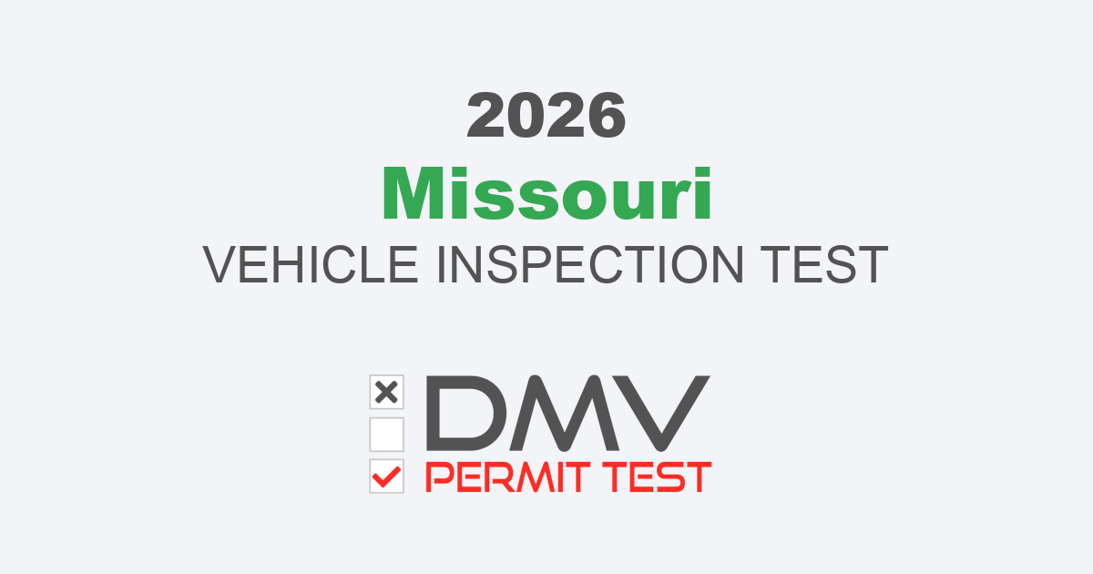 FREE Missouri CDL Pre-Trip Inspection Test (2026)